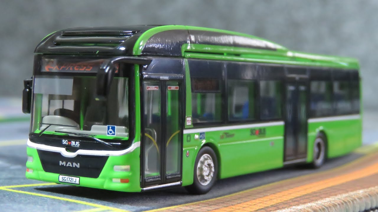 Masterpiece Collectibles 1/110 Lush Green SBS Transit MAN A22 - SG1721J ...