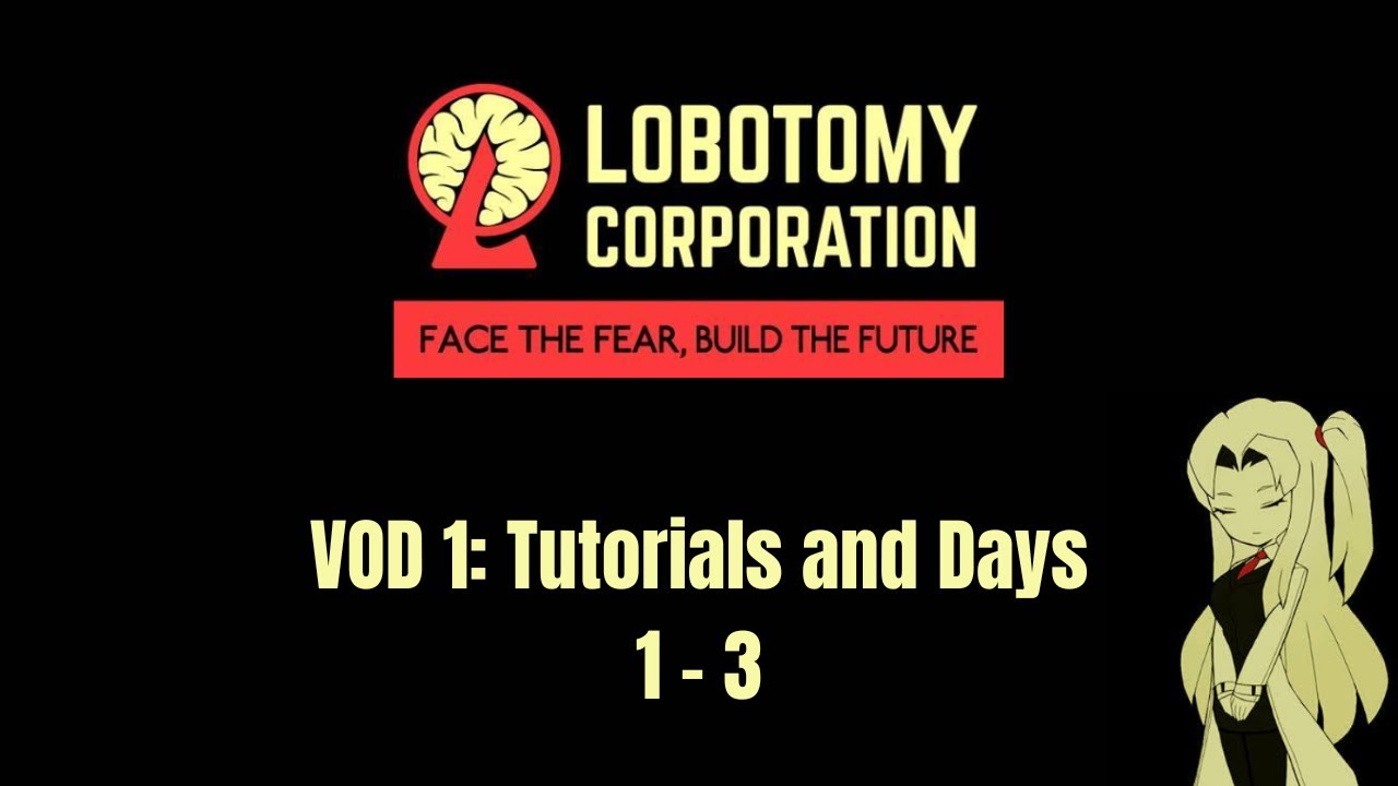 Lobotomy Corporation First Playthrough: Part 1 (VOD) - YouTube