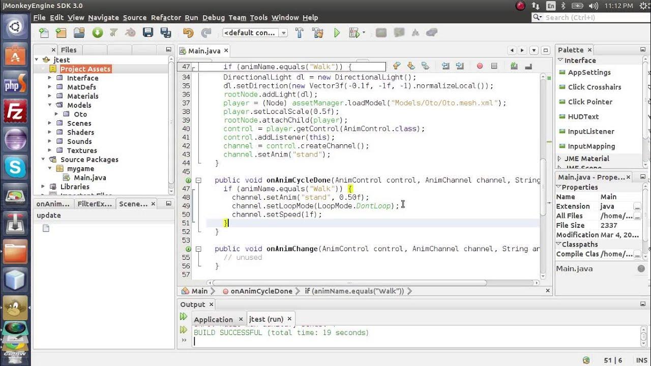 jmonkey engine анимация обзор - YouTube