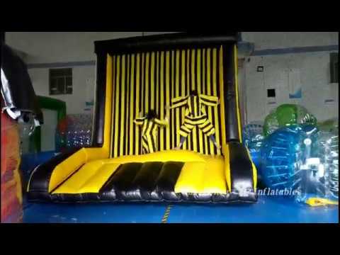 I can Jump Higher-- Inflatable Velcro Wall Games - YouTube