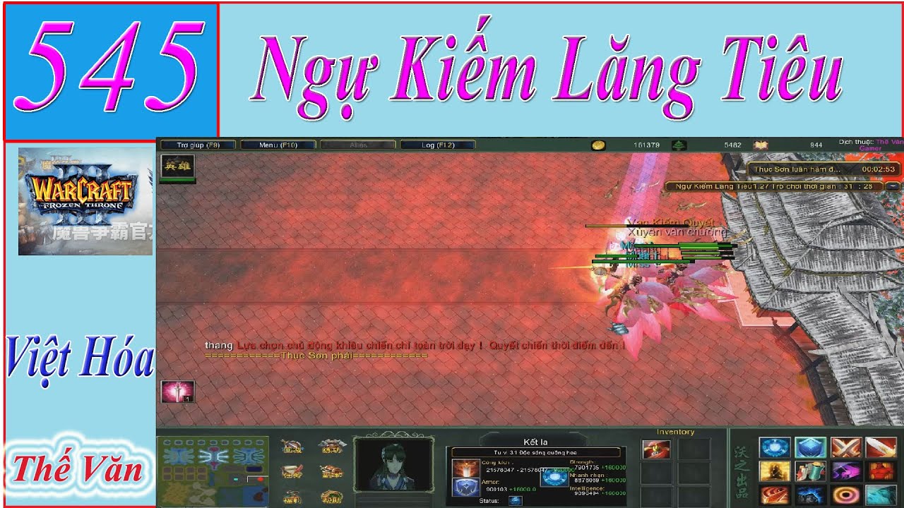 WAR3 - 545 | Ngự Kiếm Lăng Tiêu -Thang Tran | Hero Defense - Phòng Thủ ...
