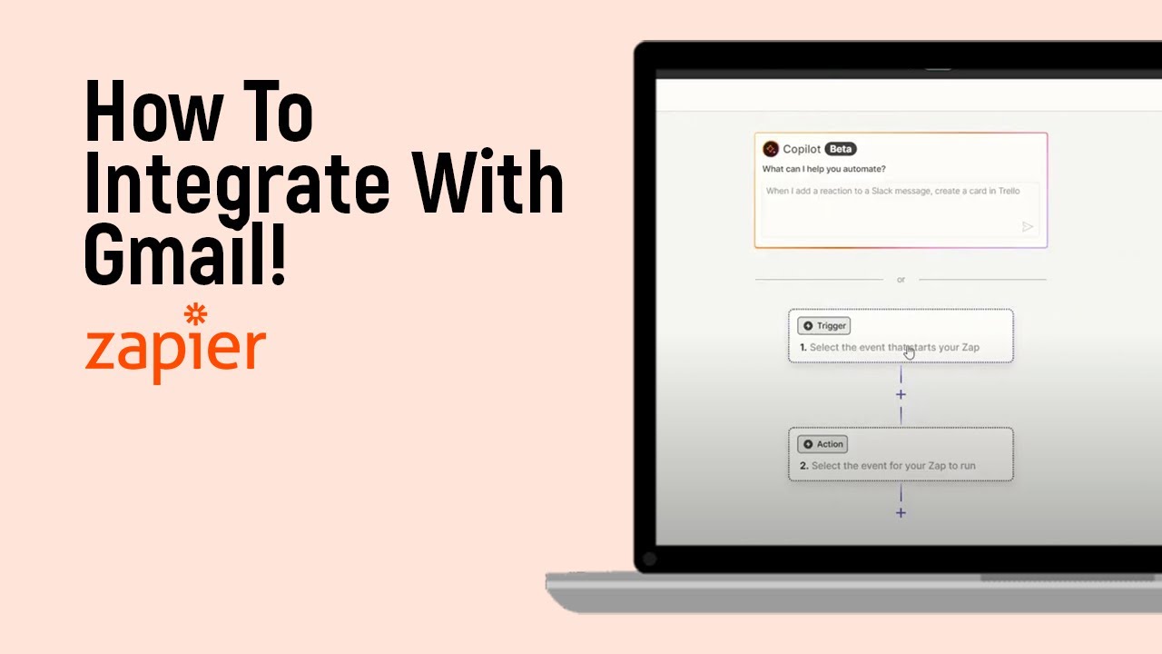 How to Integrate Zapier With Gmail [easy] - YouTube