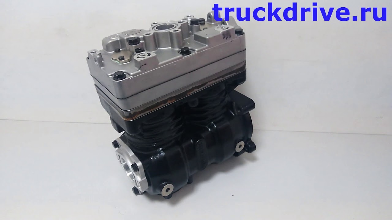 Воздушный компрессор Scania 5 series (аналог 2024413) - YouTube