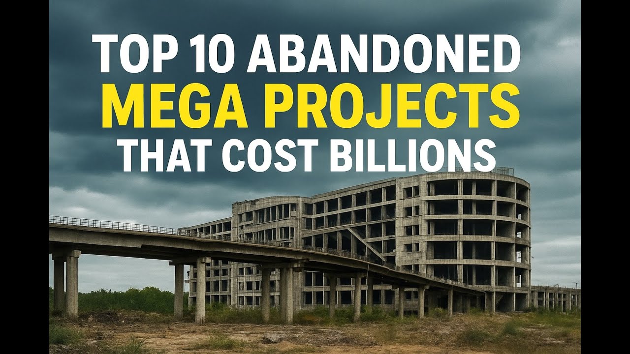 Top 10 Abandoned Mega Projects That Cost Billions - YouTube