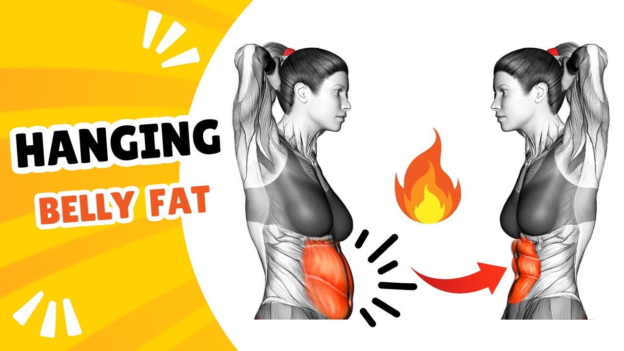 The Best Exercises to Lose Hanging Belly Fat Fast! - YouTube