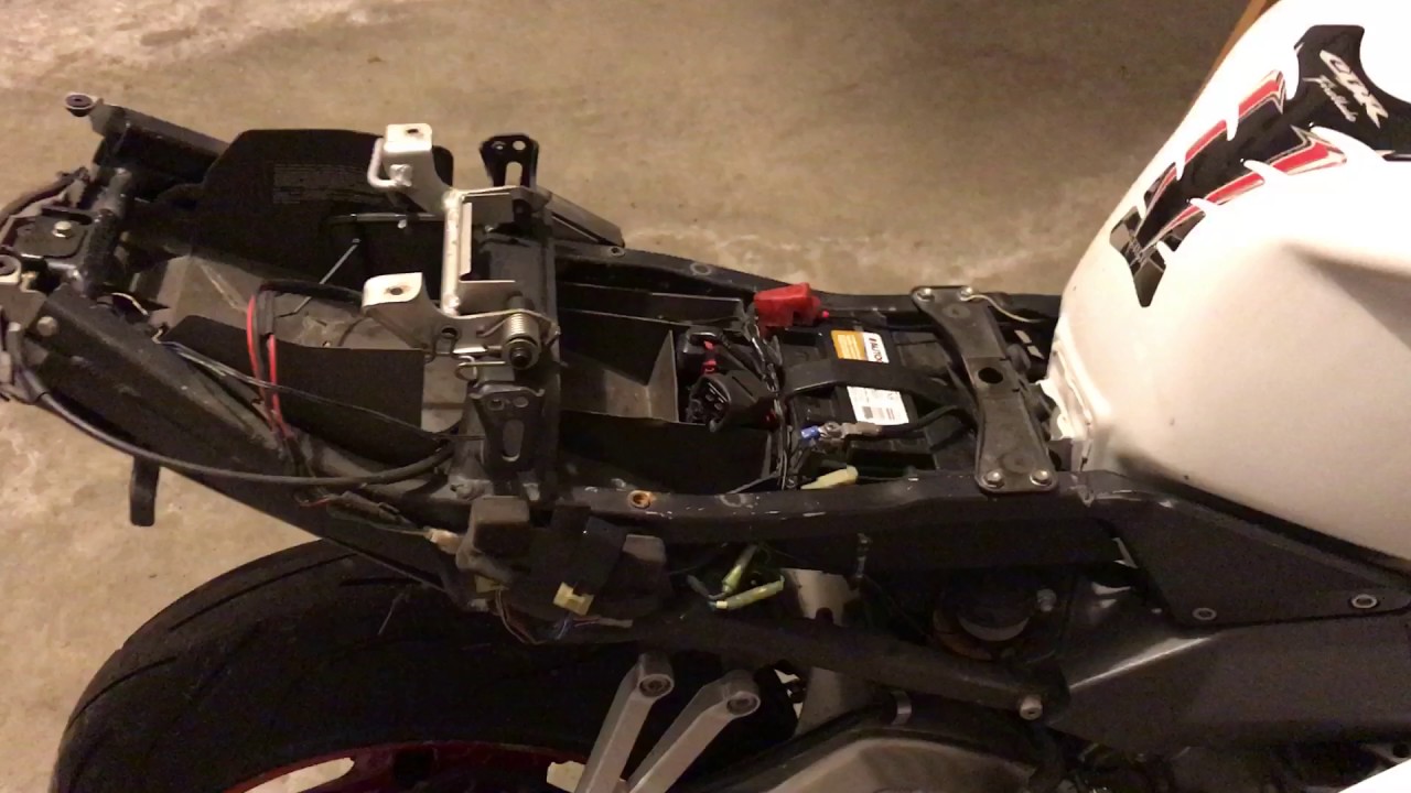 CBR954RR Troubleshooting - YouTube