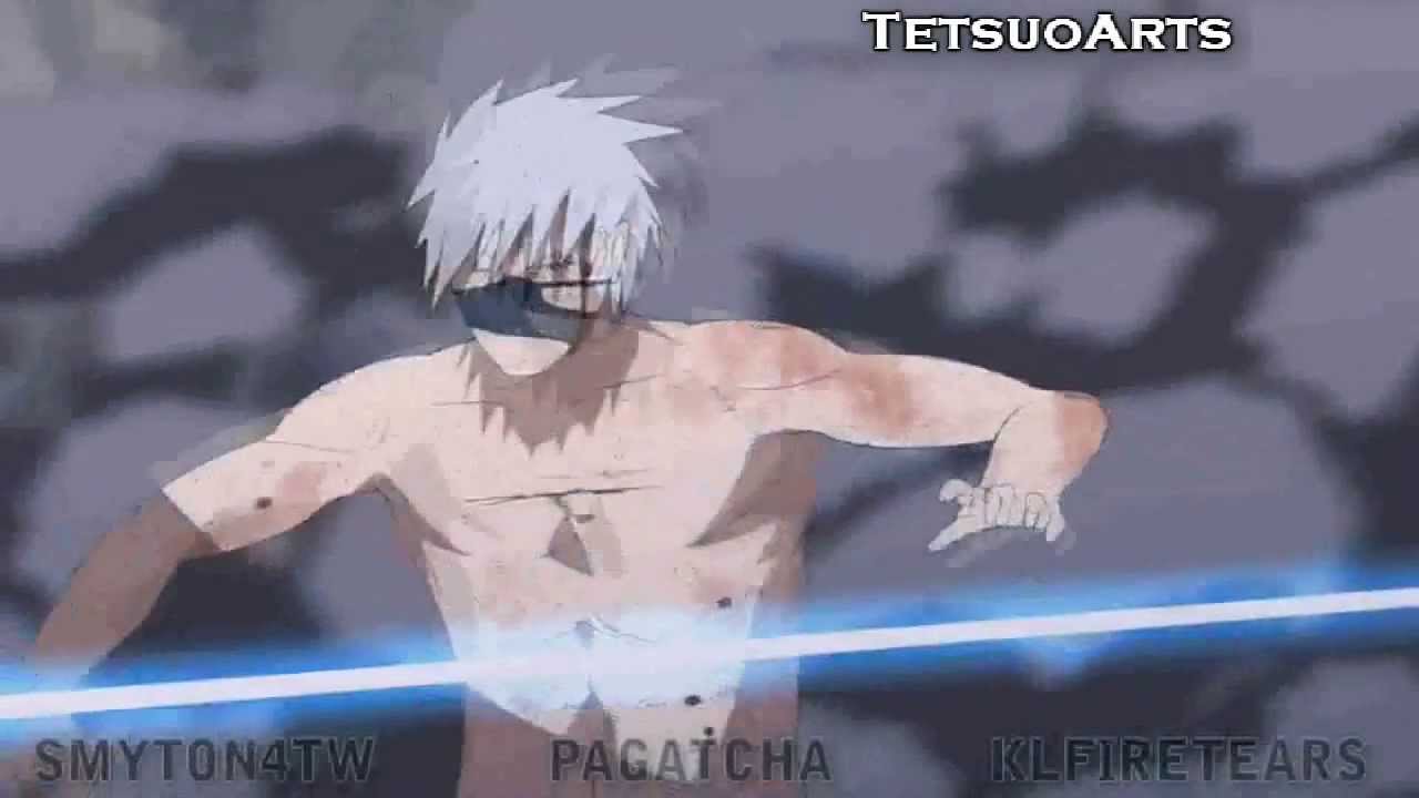 sasuke vs kakashi complete - YouTube