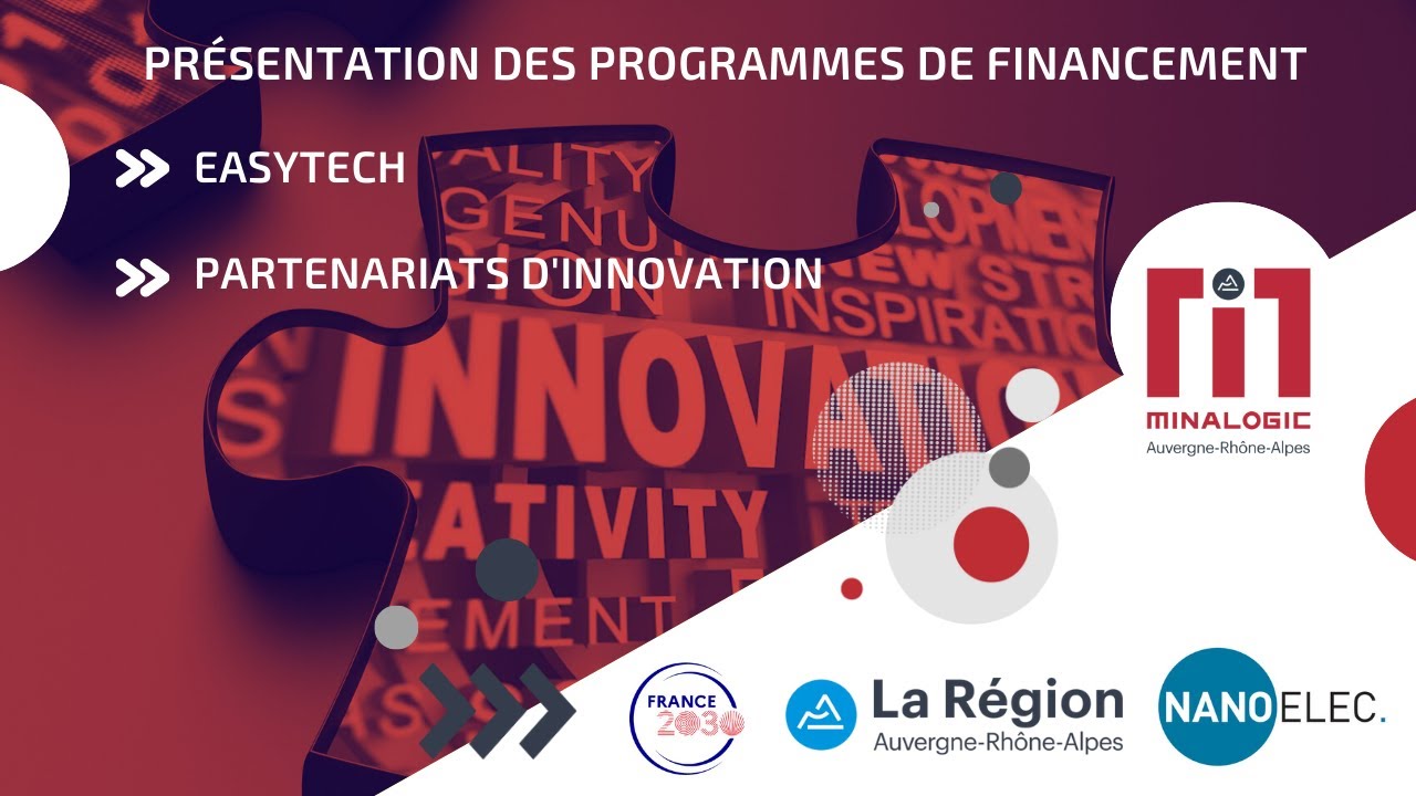 Présentation des programmes de financement Easytech & Partenariats d ...