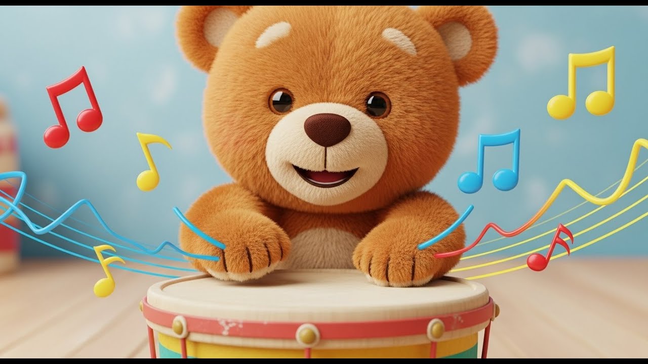 Mi Osito Aprendió a Cantar | Rimas Infantiles y Canciones para Niños ...
