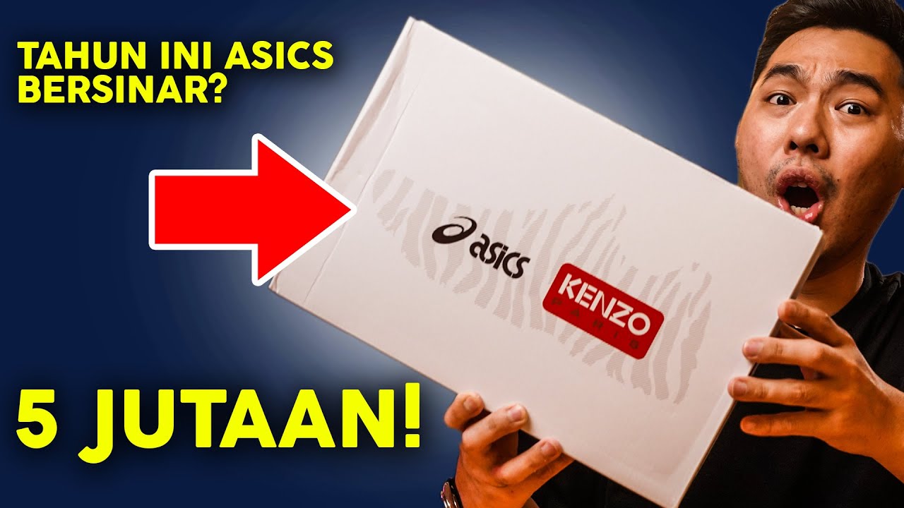 SEPATU ASICS HARGA 5 JUTAAN MOTIF SKENA JAKSEL! | Asics x Kenzo Review ...