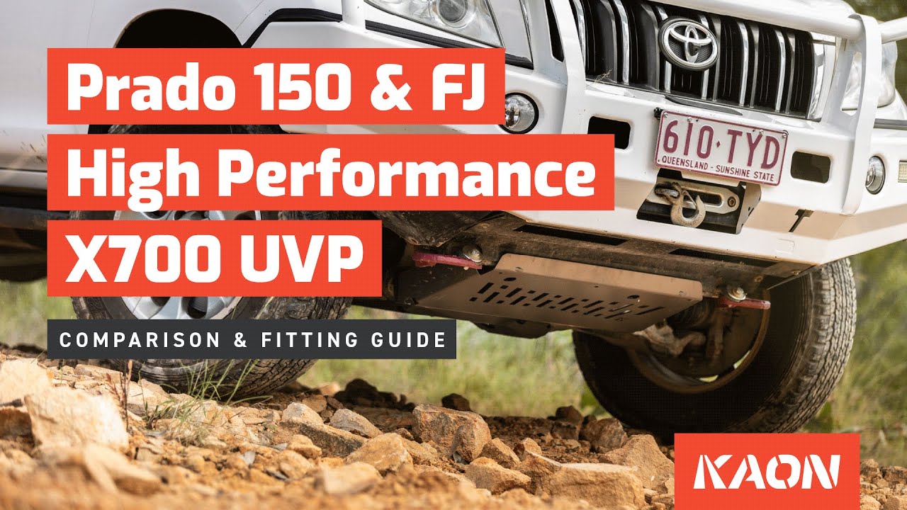 Our Best Prado 150 & FJ Underbody Protection YET – X700 High ...