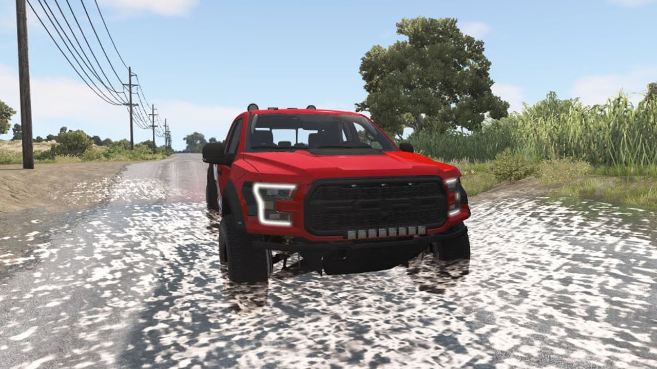 Cars vs Water Potholes #3 - BeamNG.Drive | Soffer Crash - YouTube