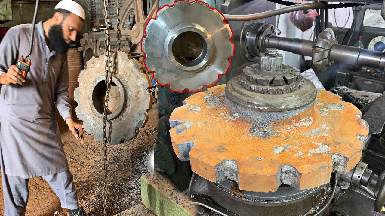 Making Process A Sprocket For Cane Carrier The Sugar Mills Chane ...