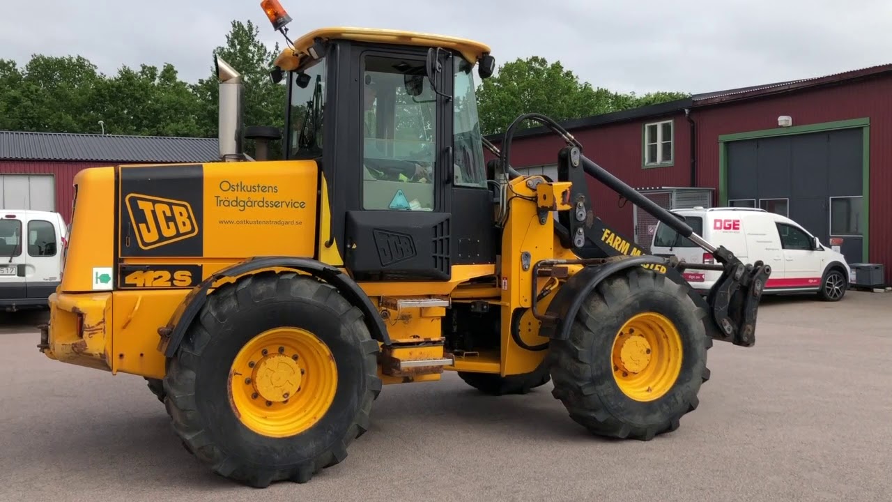Köp Hjullastare JCB 412 på Klaravik.se - YouTube