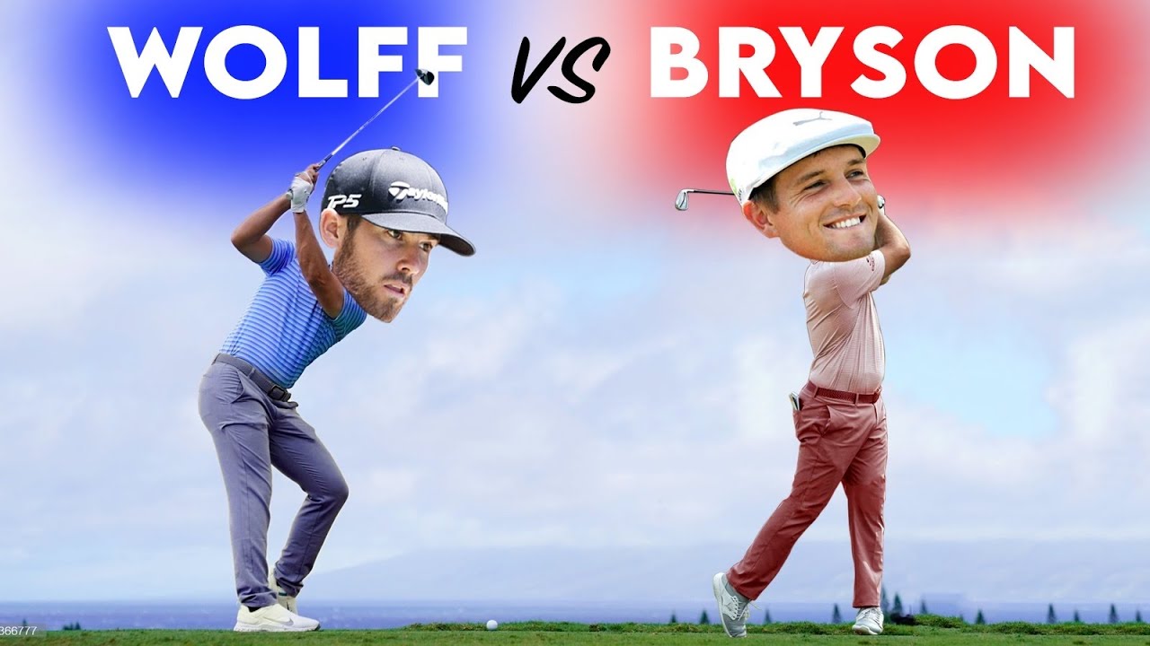 I copied their golf swings...🤯 | Bryson DeChambeau vs Matt Wolff Course ...