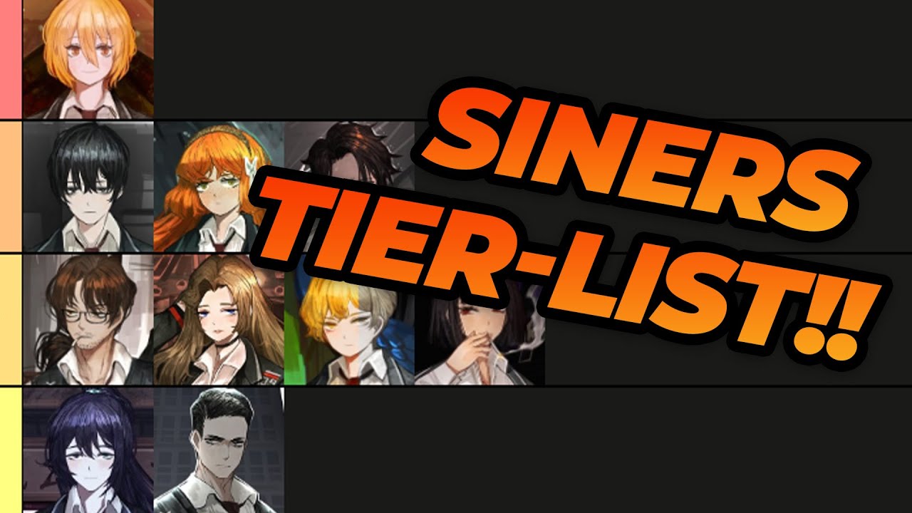 SINERS TIER LIST !! BEST GORE ULTIMATES !? - YouTube
