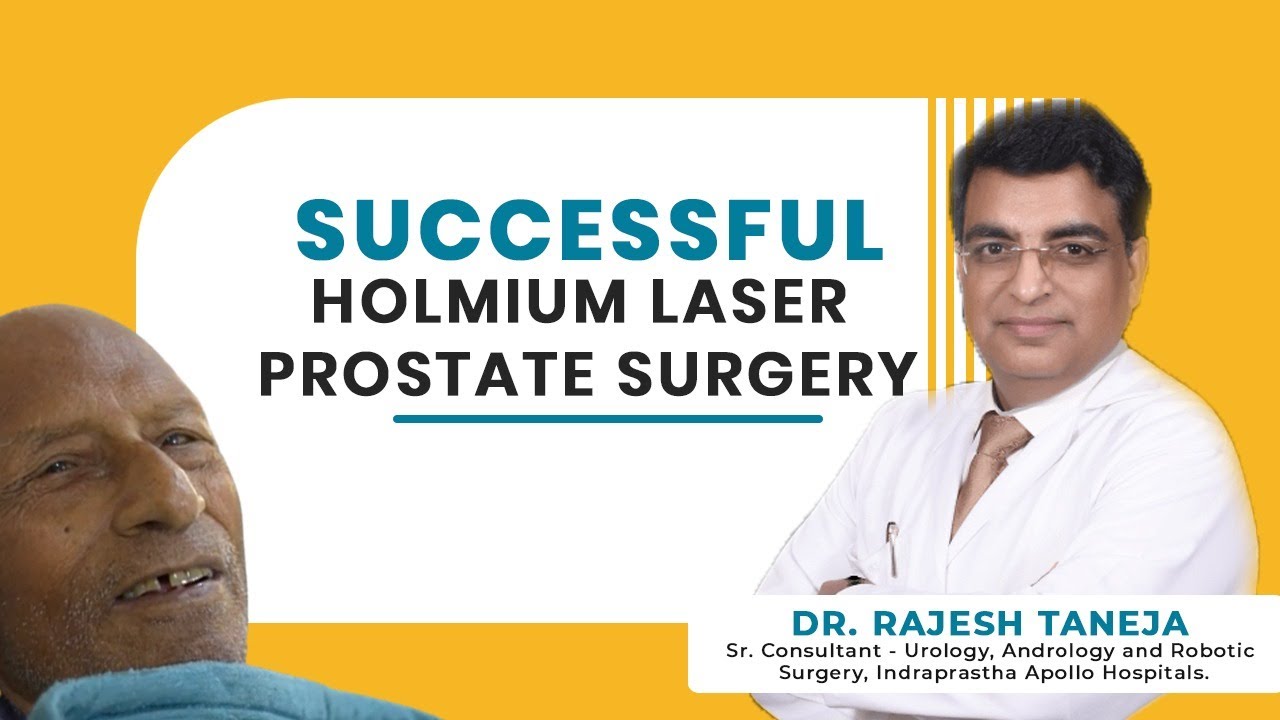 Holmium Laser Prostate Surgery | Patient Harendranath | Dr Rajesh ...