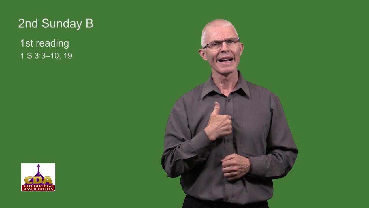 Mass readings: 2nd Sunday (Year B) - YouTube