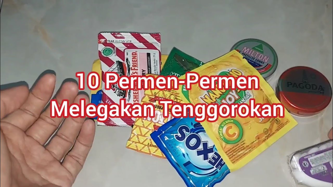 10 Permen Kembang Gula Lozenges Melegakan Nafas & Tenggorokan Fisherman ...