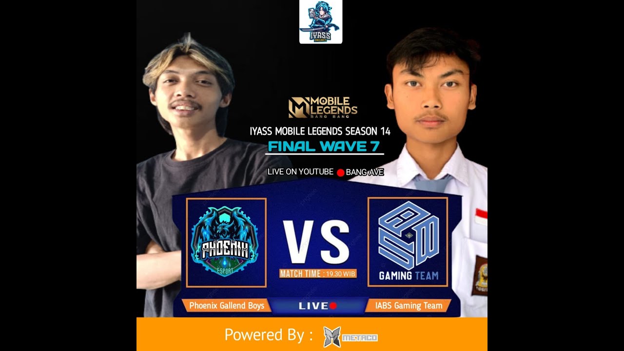 [LIVE] GRAND FINAL WAVE 7 IYASS MOBILE LEGENDS SEASON 14 BY METACO ...