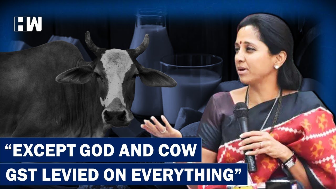 Everything Under GST, Except God and Cow: Supriya Sule| NCP| LPG Petrol ...