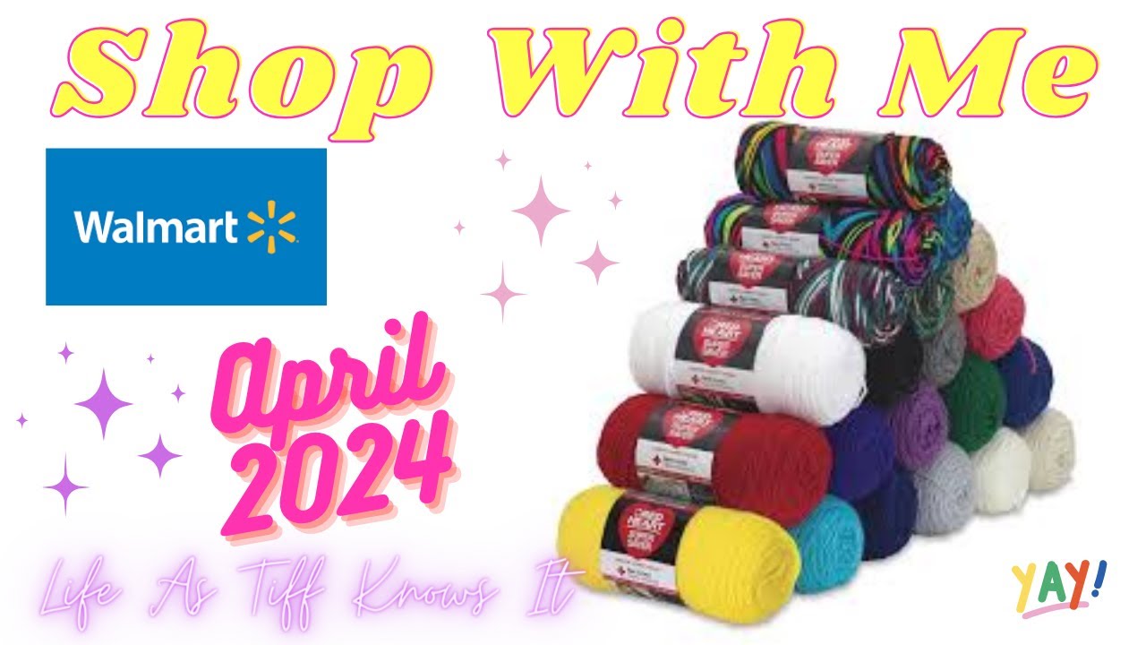 Walmart Selection of Yarn Yarn Highlight - Red Heart Supersaver, Ombre ...