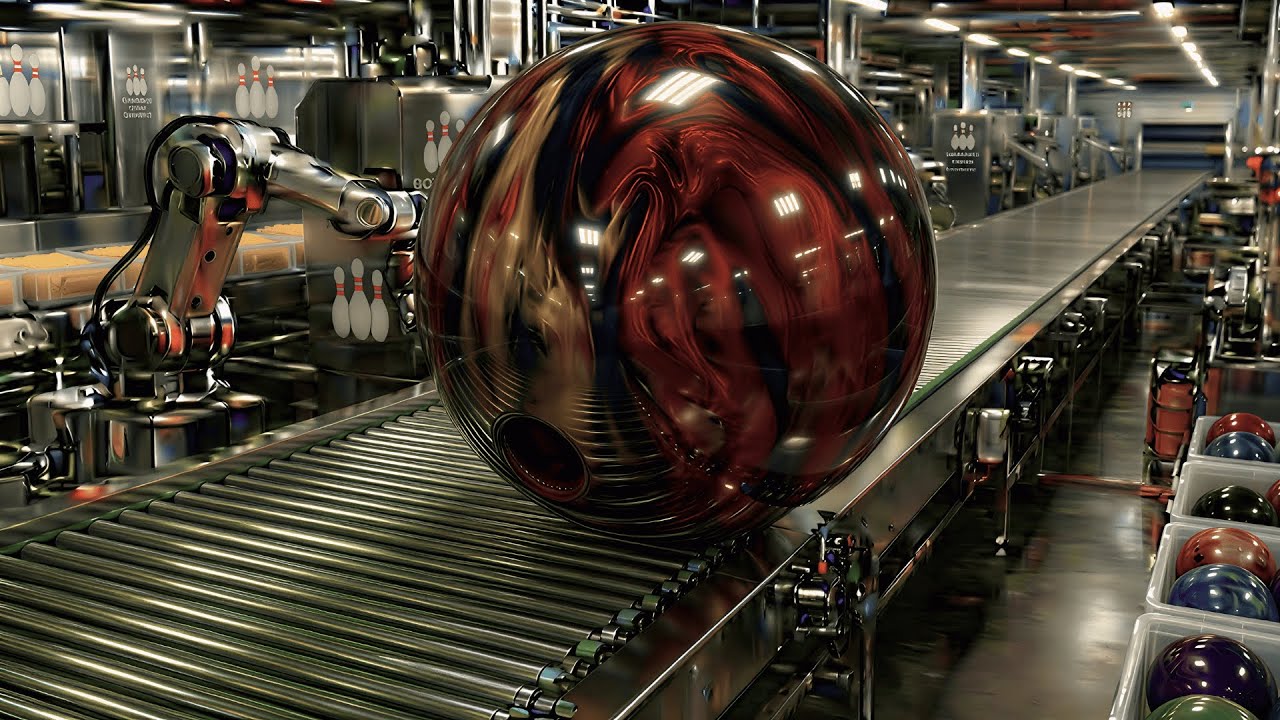 Inside A Bowling Ball Factory: How These 16-Pound Spheres are Perfectly ...