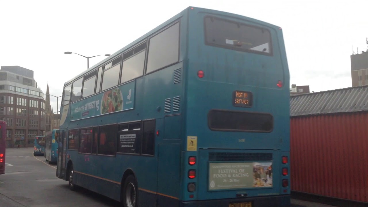 that is a sorry not in service bus in Guildford - YouTube