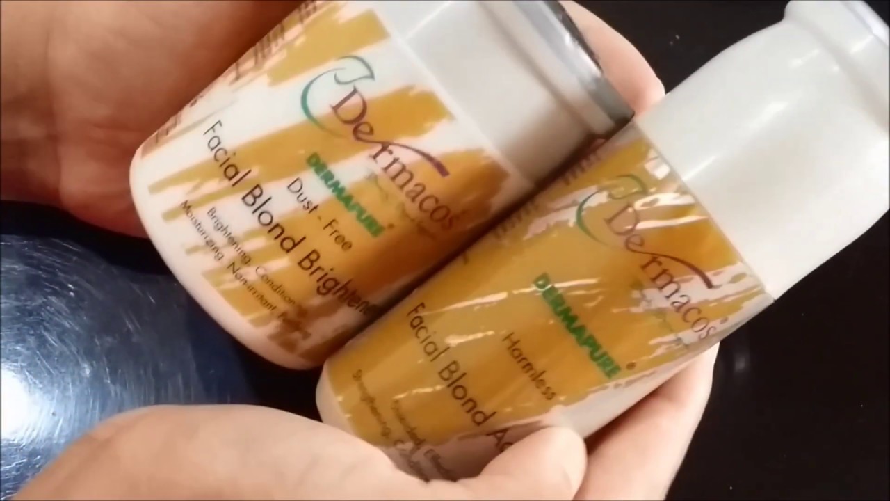 Dermacos bleach at home/Dermacos bleach method & Honest Review - YouTube