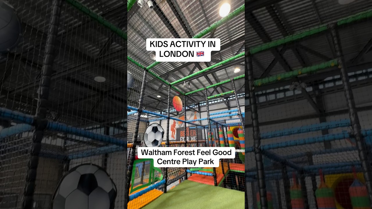 Waltham Forest Feel Good Centre - A place for kids to play - YouTube