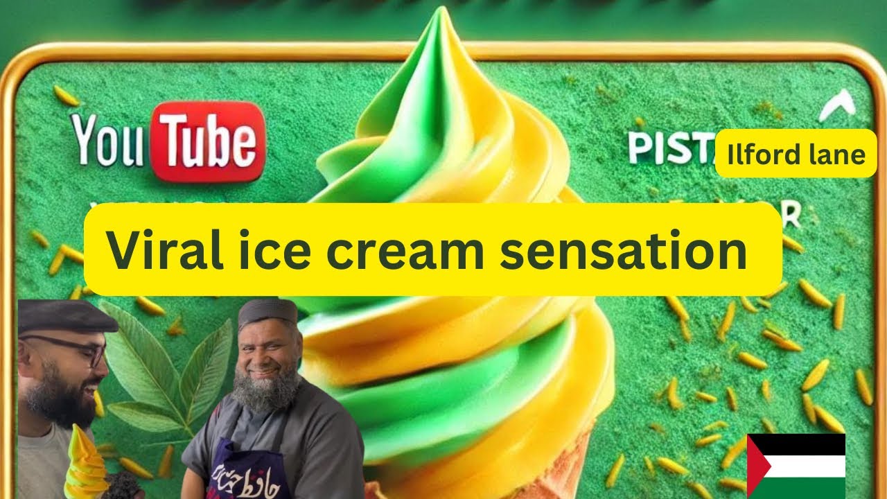 Viral mango and pistachio ice cream - ilford lane - YouTube