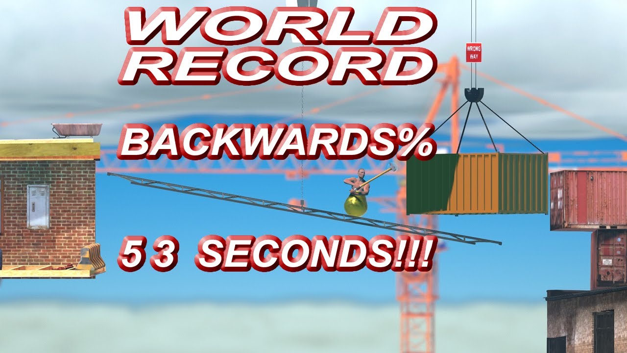 [53.672s] Getting Over It - Backwards% World Record - YouTube