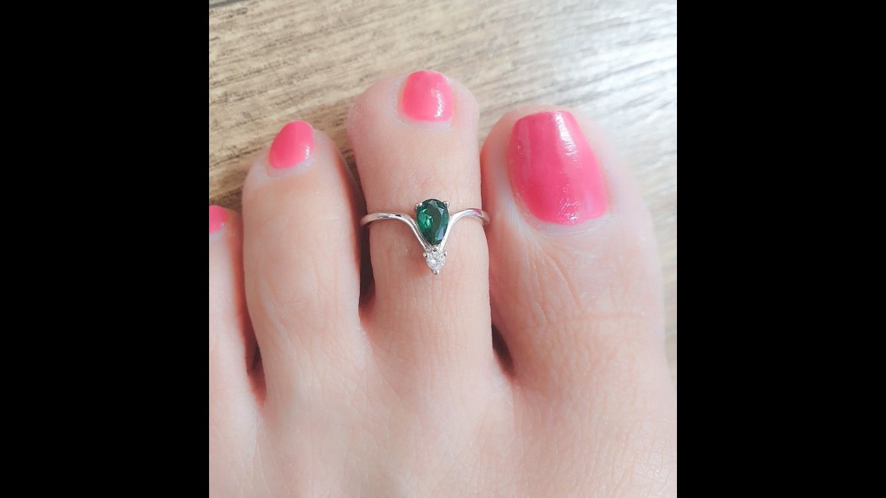 New Simple Silver Bichiya Making |Simple Silver Toe Ring Design ...