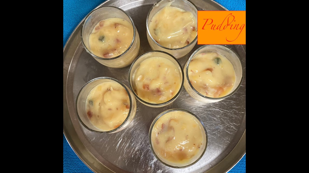 Easy Custard Pudding HD 1080p - YouTube