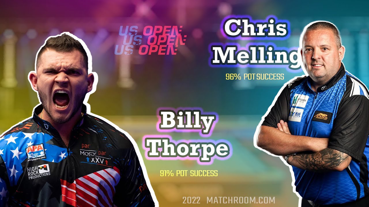 Highlights: Billy Thorpe vs Chris Melling | 2022 US Open pool ...