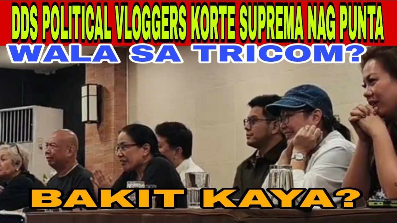 DDS political vloggers nautakan ang tricom? - YouTube