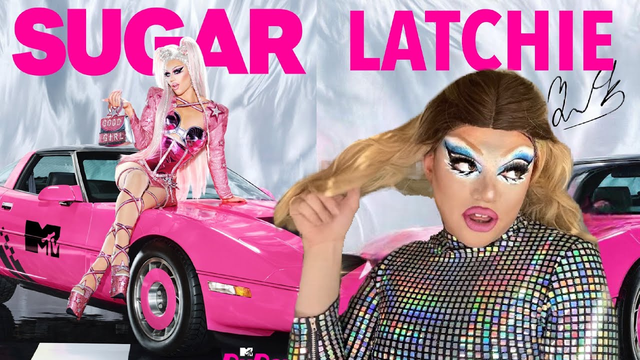 SUGAR MAKEUP TUTORIAL | RuPaul’s Drag Race Season 15 | Latchie - YouTube