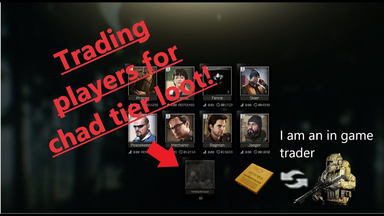 employee of the month of tarkov! (trading from worst gear to best ...