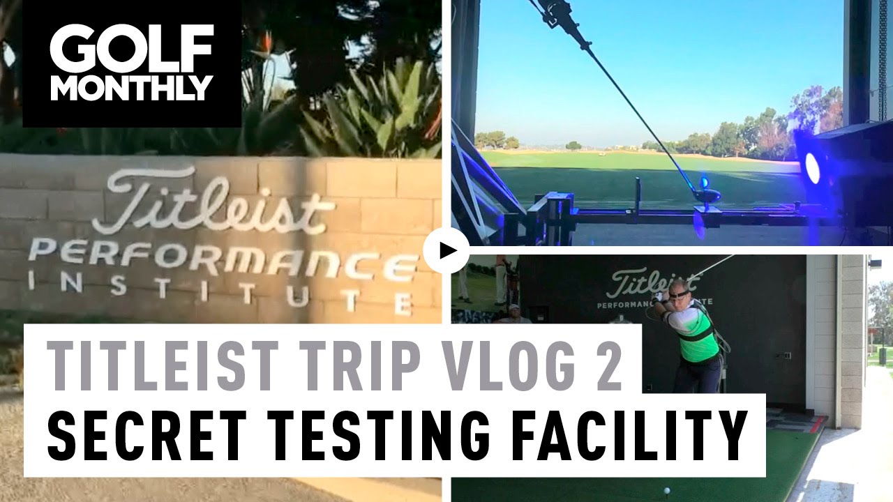 Titleist USA Trip Vlog 2 - We Visit Titleist's Secret Test Facility ...