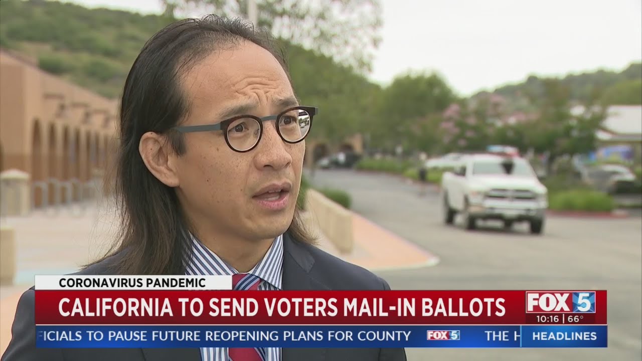California To Send Voters Mail-In Ballots - YouTube