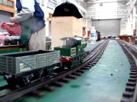 Bowman 410 Steams at Staver Locomotive - YouTube