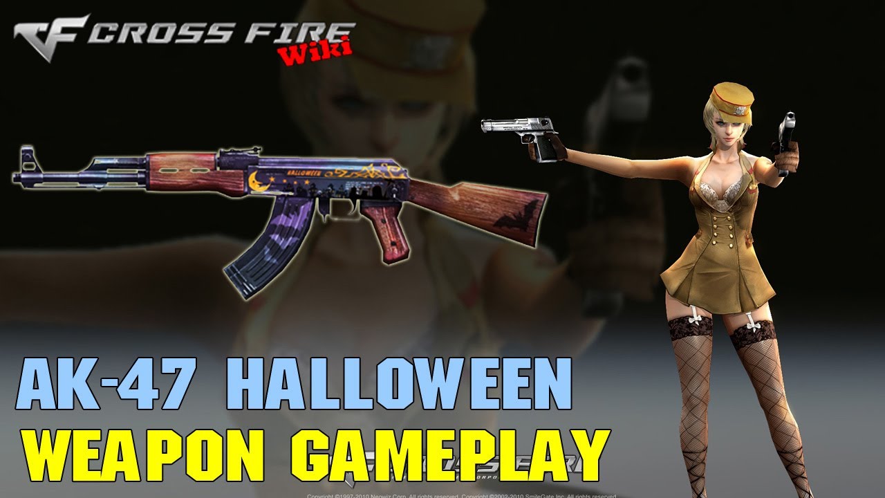 CrossFire - AK-47 Halloween (2013) - Weapon Gameplay - YouTube