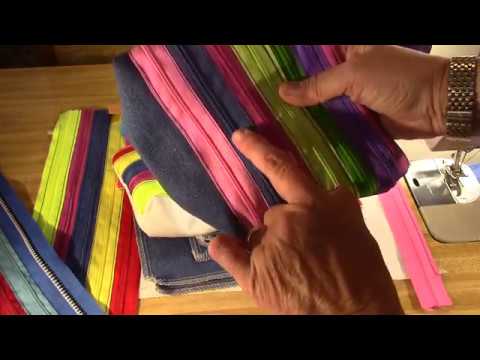 Fun Friday: Zipper Pouch Using Up All Your Zipper Bits! - YouTube