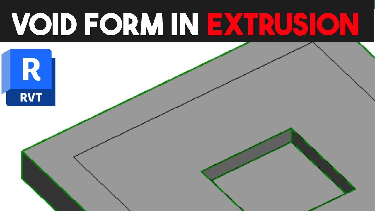 Void Form Toturial In Revit In Urdu / Hindi | Use Voids In Revit In ...