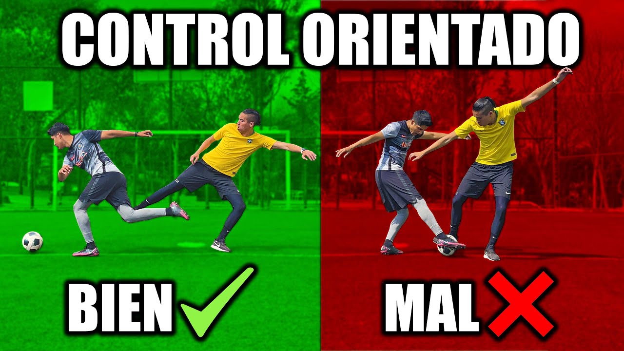 CONTROL ORIENTADO en el FUTBOL (FÁCIL) Guia básica TUTORIAL 🔝⚽️ - YouTube