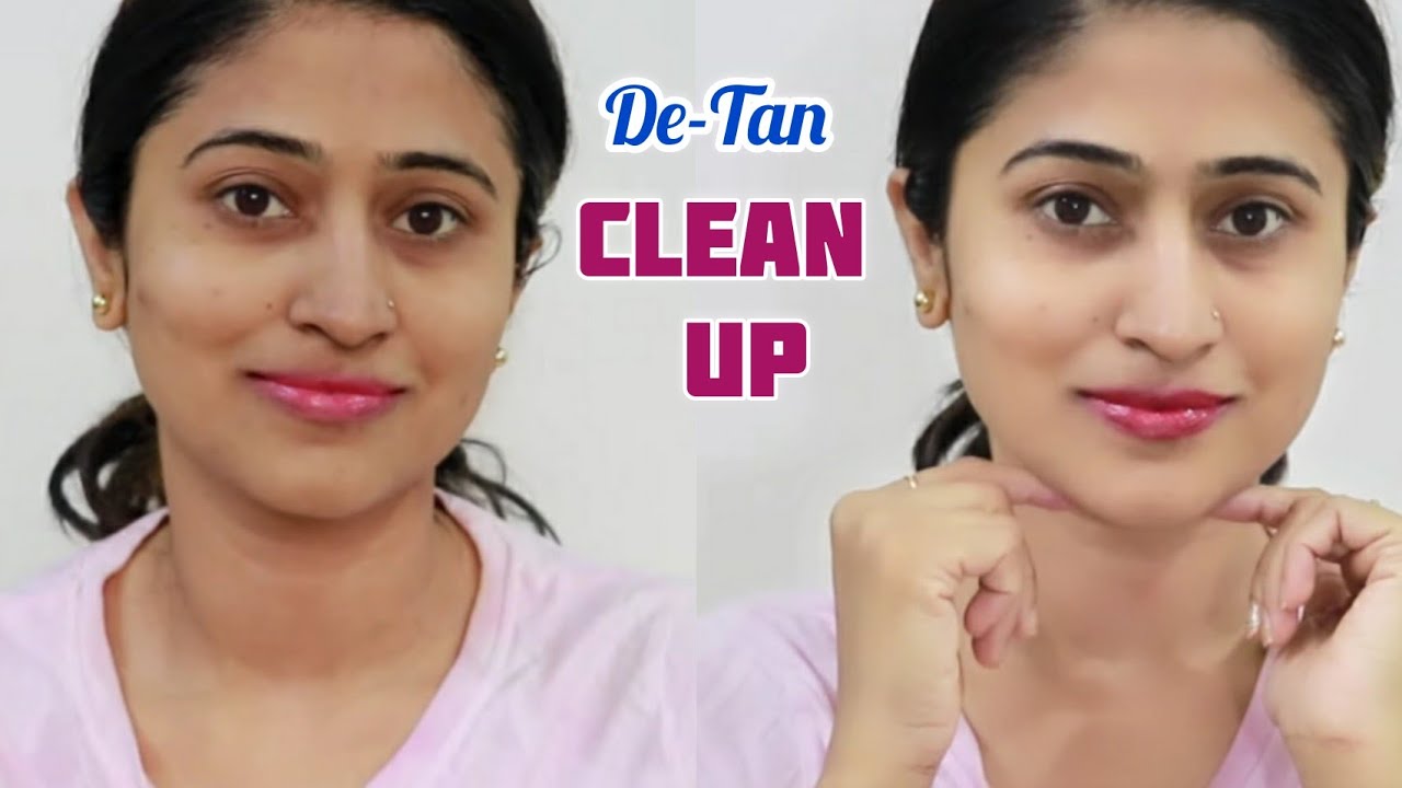 फक्तं ३ स्टेप्स मधे टॅन कमी करा | Remove tan in just 3 steps | Detan ...