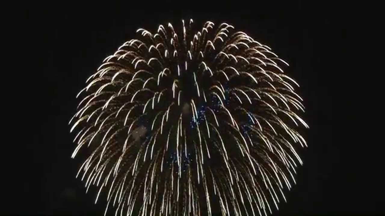 Wakakusayama Festival winter fireworks - YouTube
