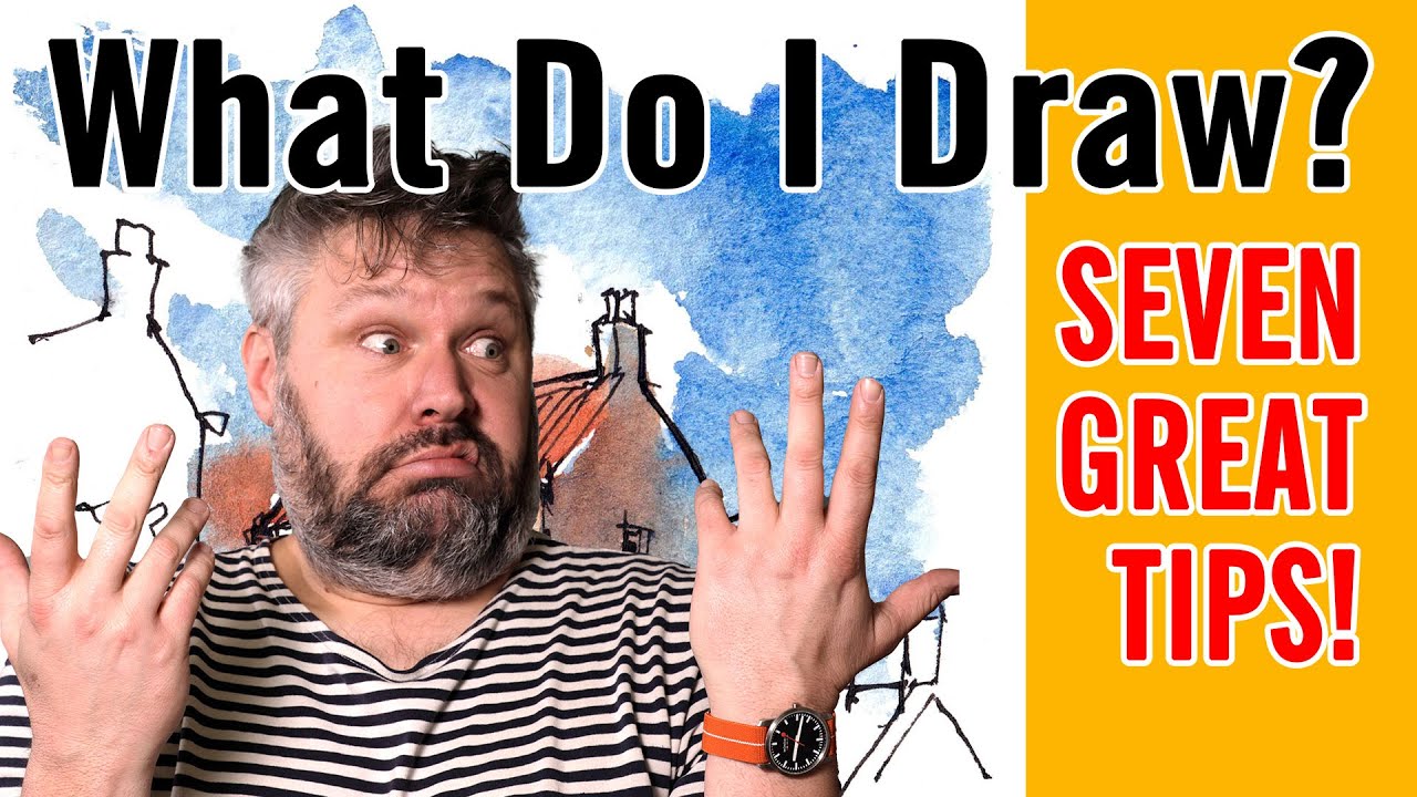 What Should I Draw? 7 Tips to Inspire You! - YouTube
