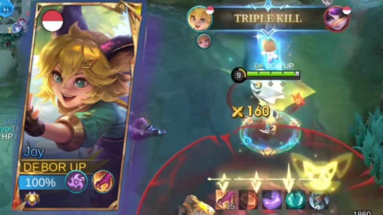 JOY BUILD TERSAKIT FULL DAMAGE | PUSH RANK SOLO - YouTube