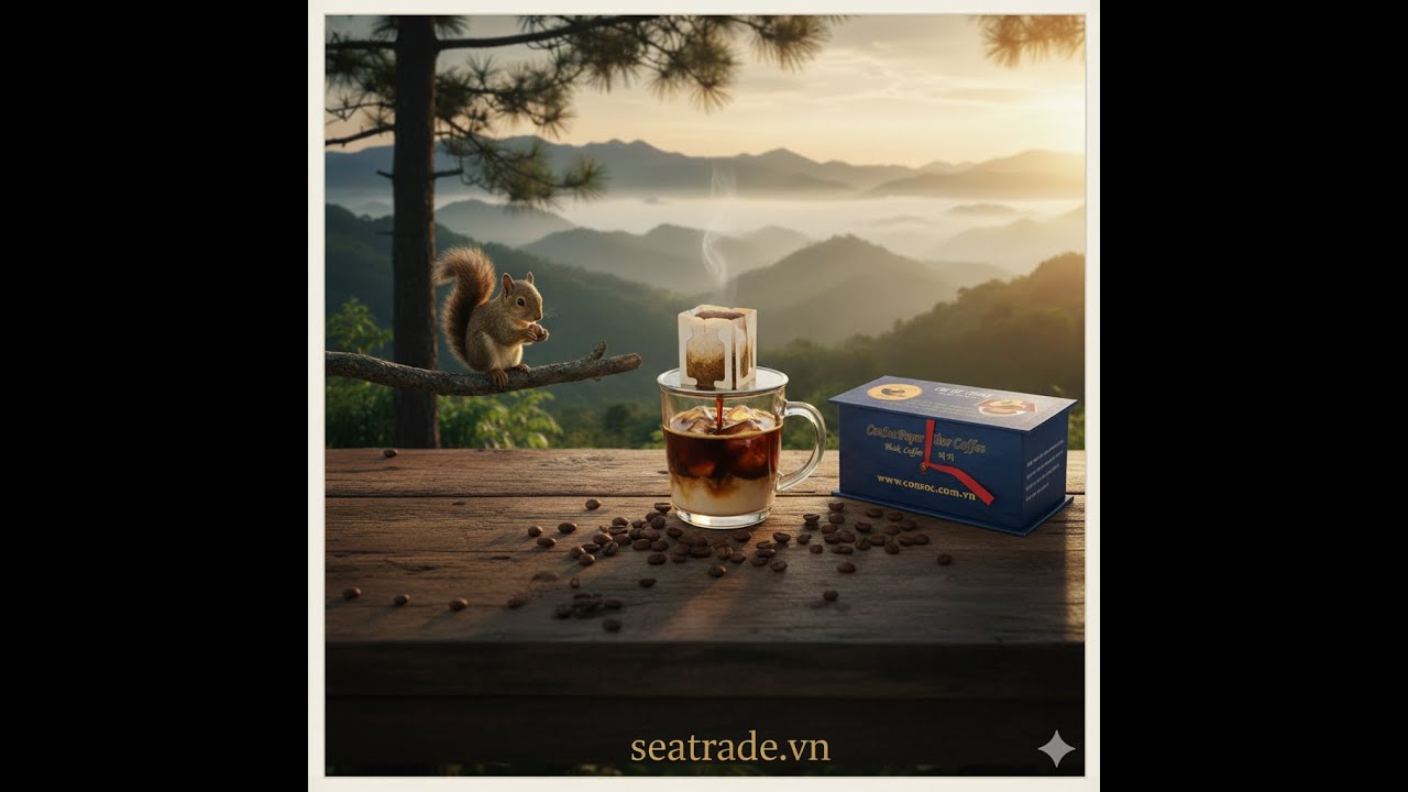 The Art of Light Roast CONSOC Deluxe Vietnamese Drip Coffee - YouTube